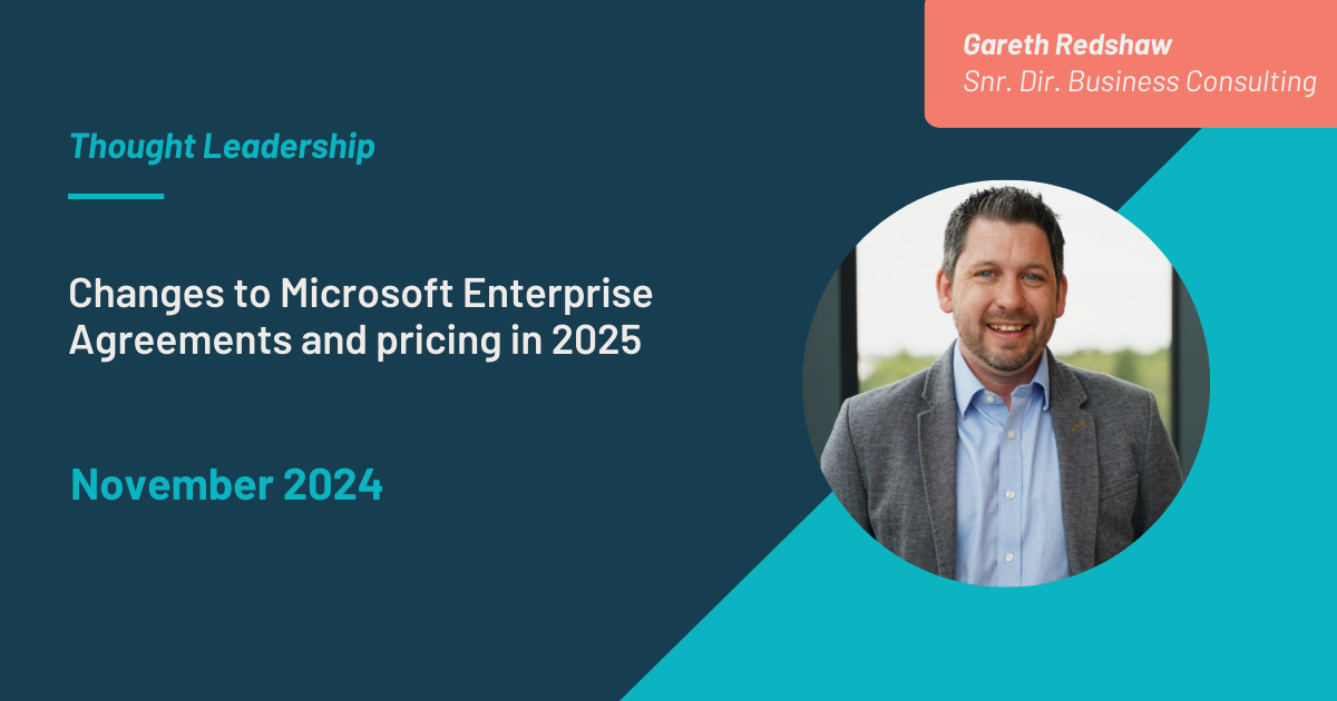 Changes to Microsoft Enterprise Agreements and pricing in 2025